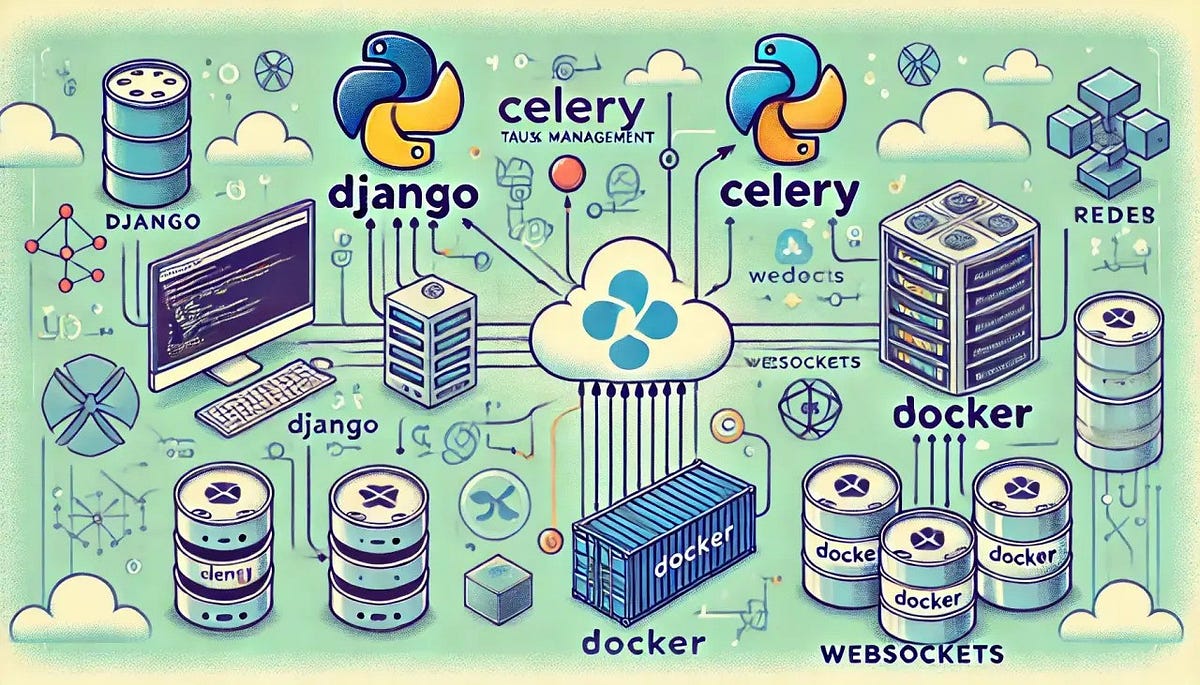 Celery | Redis | WebSocket in Django with Docker | by TheHormat | Aug, 2024 | Medium | Django ...