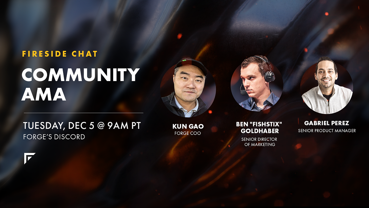 Forge Community AMA Recap. Announcing important updates to the… | by ...