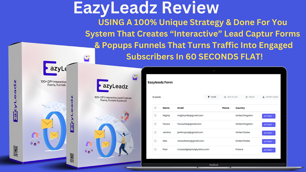 EazyLeadz Review. EazyLeadz Review: Introduction | by Hasina Akter ...