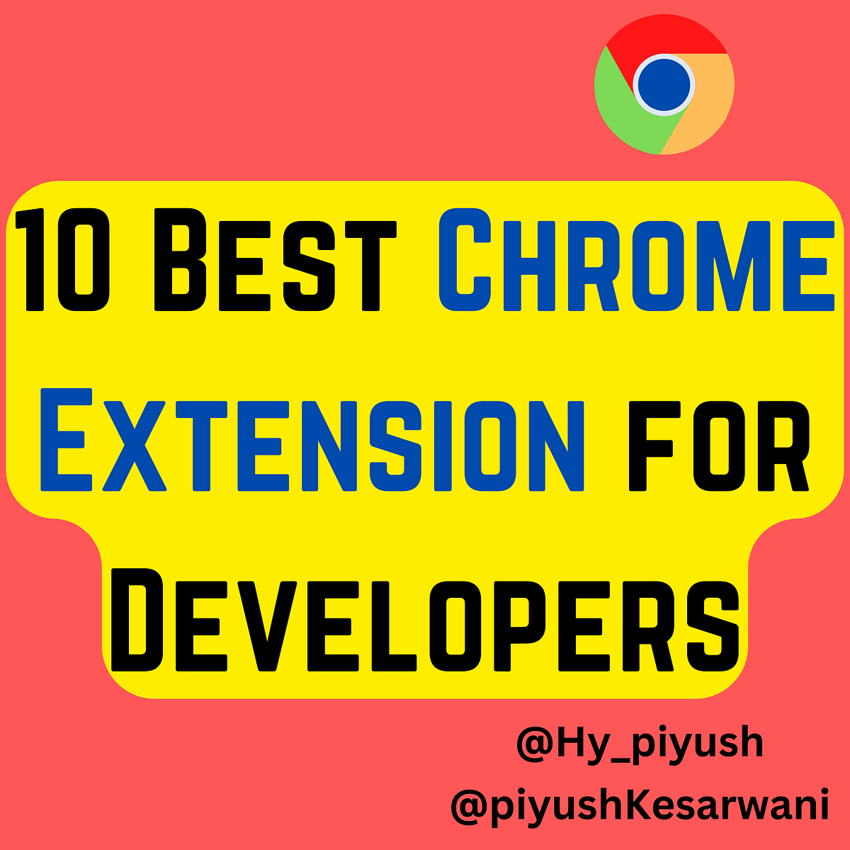 Awesome Chrome extensions to maximize your productivity 10X | by Piyush kesarwani | Medium