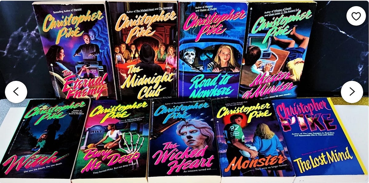 Christopher Pike, a beloved YA 90s novelist | Medium