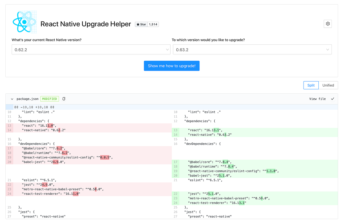 A must have tool for React-Native developers to upgrade their apps | by ...