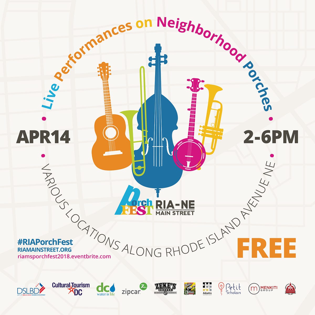 April PorchFest DC at Rhode Island Ave | by Cultural Tourism DC | Medium