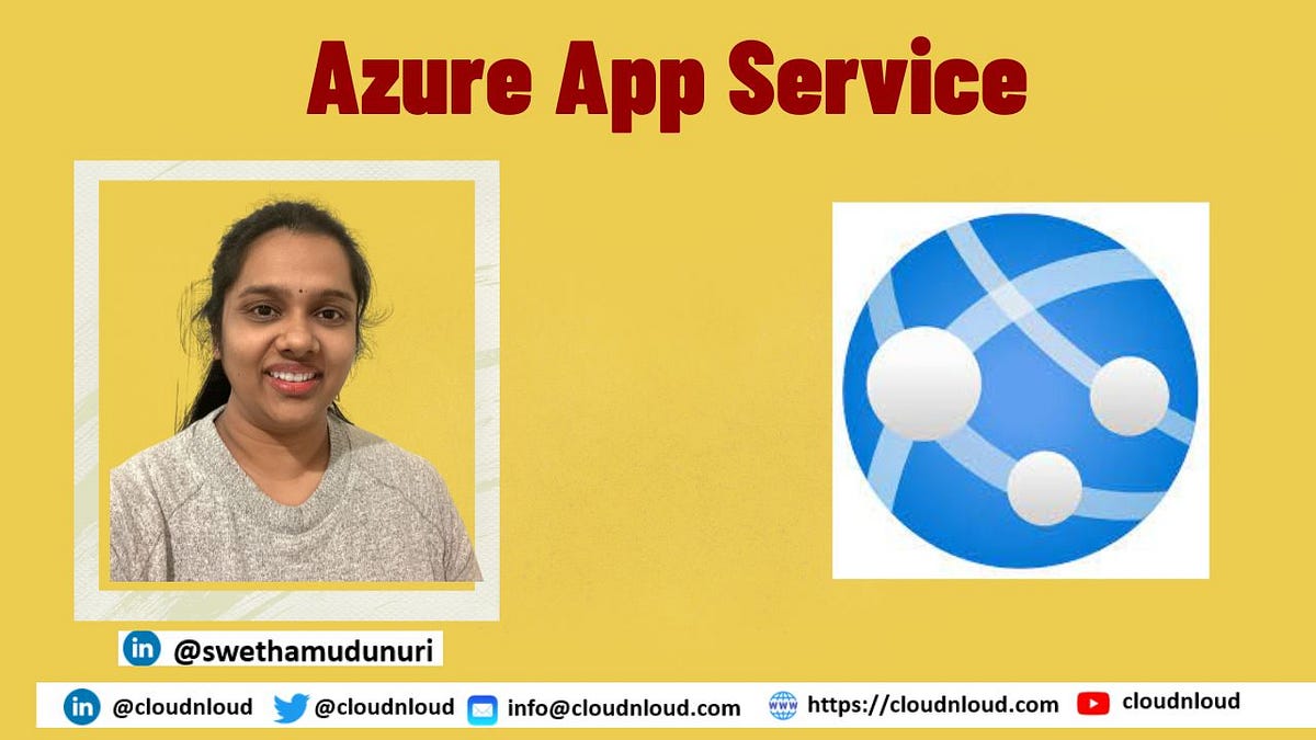 Learn how to deploy a web application using Azure Portal | by Swetha Mudunuri | Medium