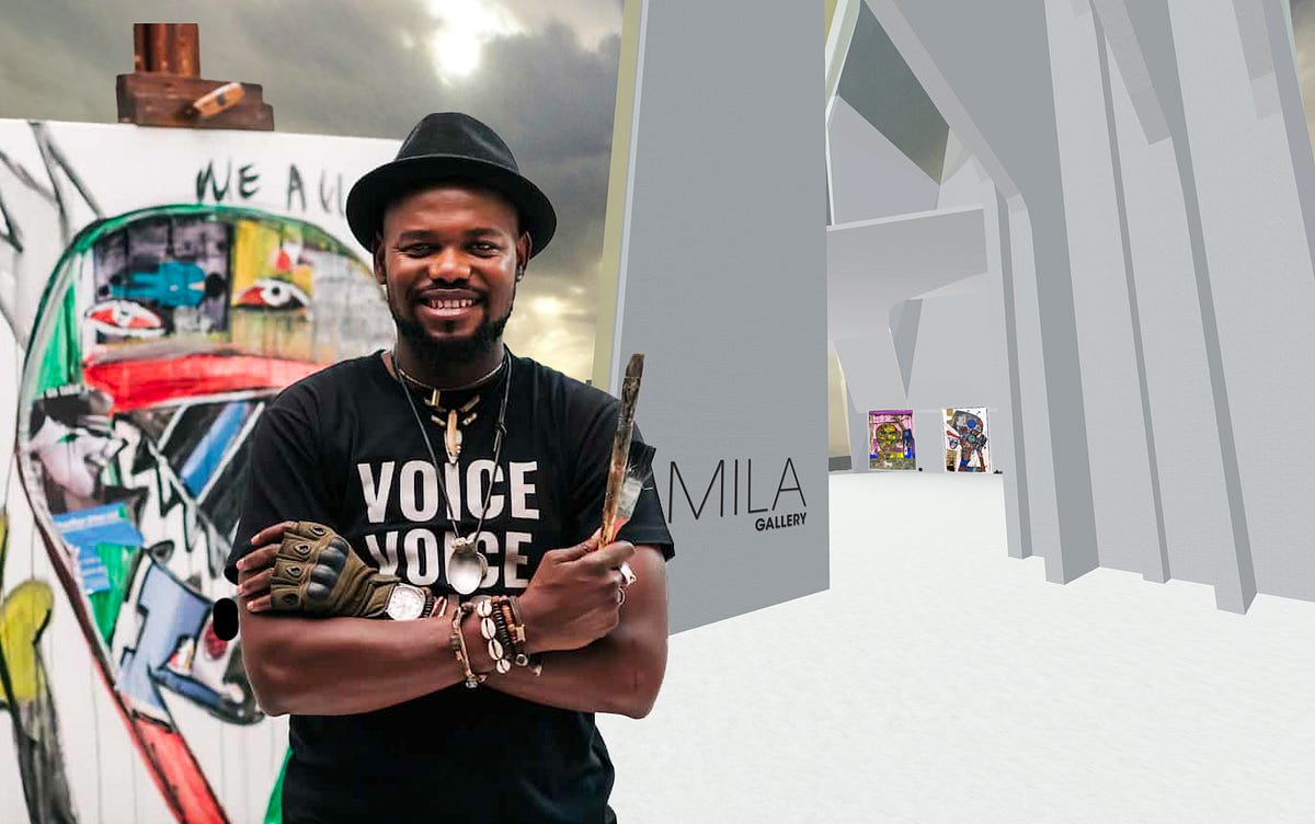 CELEBRATED SA ARTIST BLESSING NGOBENI STEPS INTO THE METAVERSE | by ...