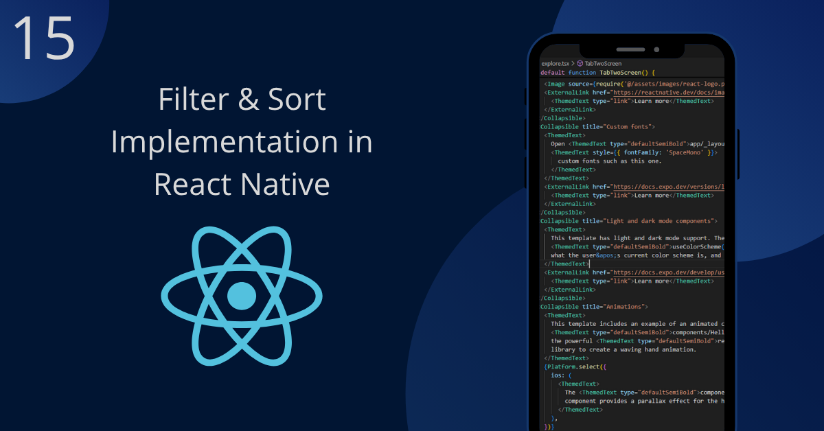 Build Powerful Search: Filter & Sort Implementation in React Native ...