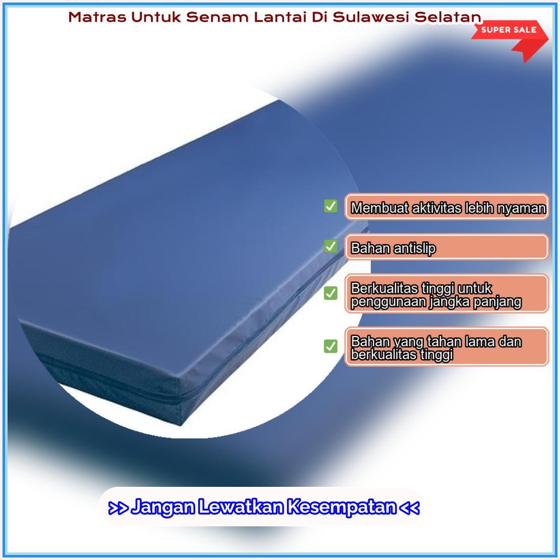 Matras Untuk Senam Lantai Di Sulawesi Selatan | by Harga Matras ...