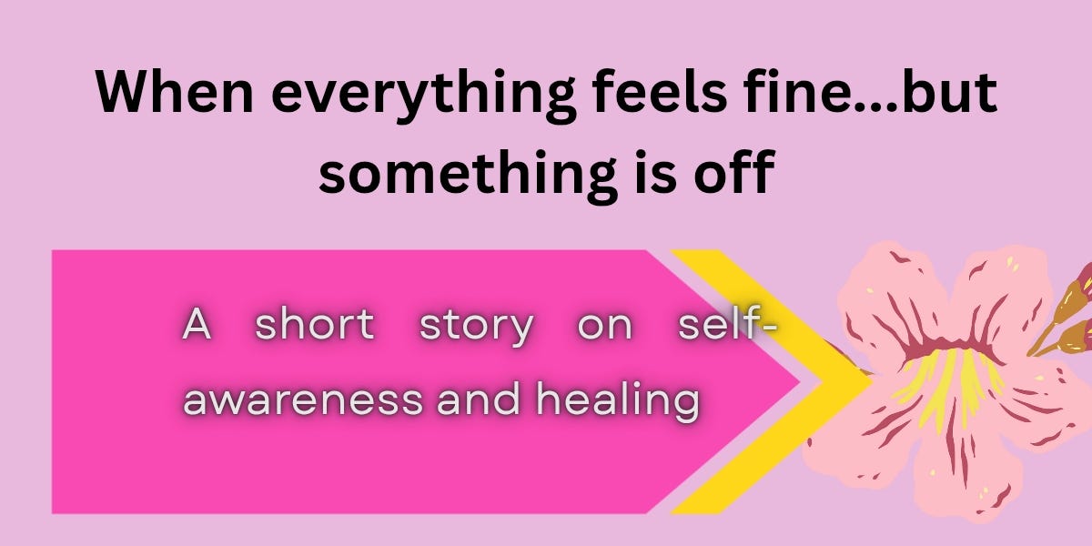 When Everything Feels Fine… But Something Feels off | by Wajeeha Jamil ...