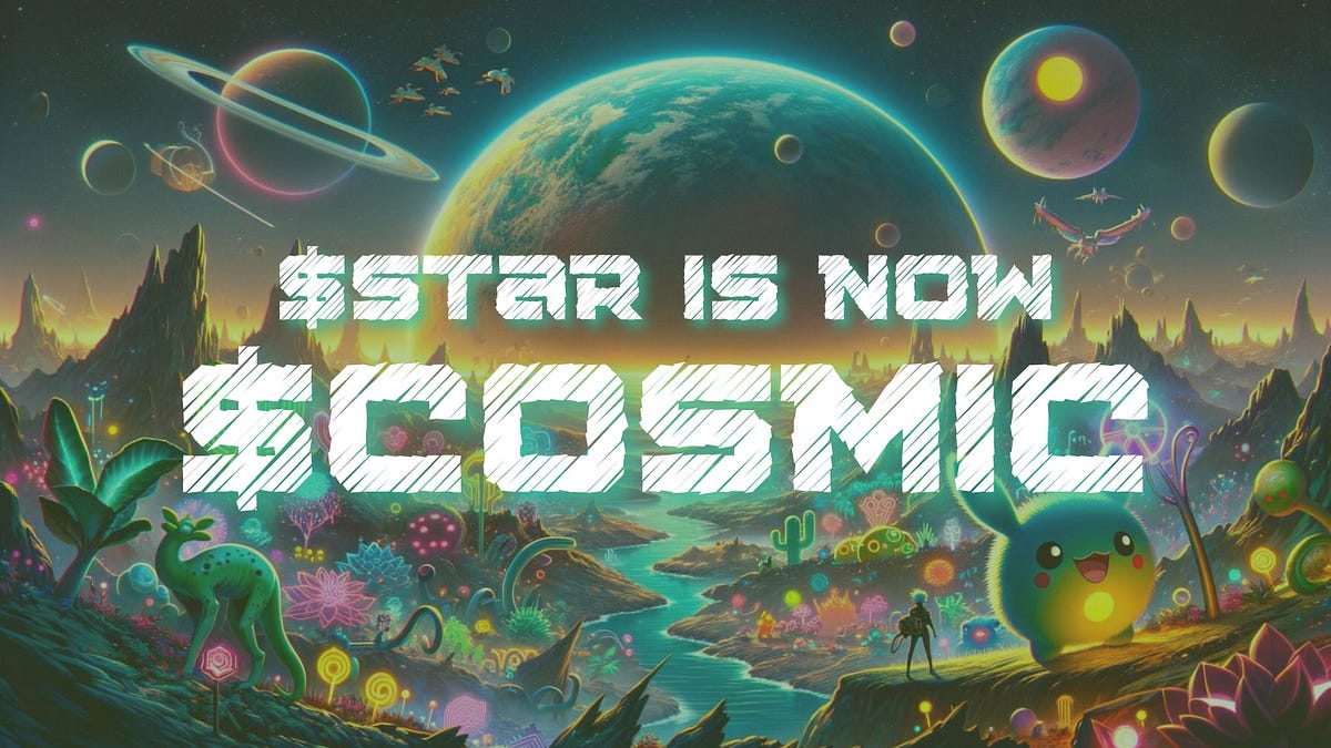 CosmicFactions Embarks on a Galactic Transformation: $STAR Evolves to ...