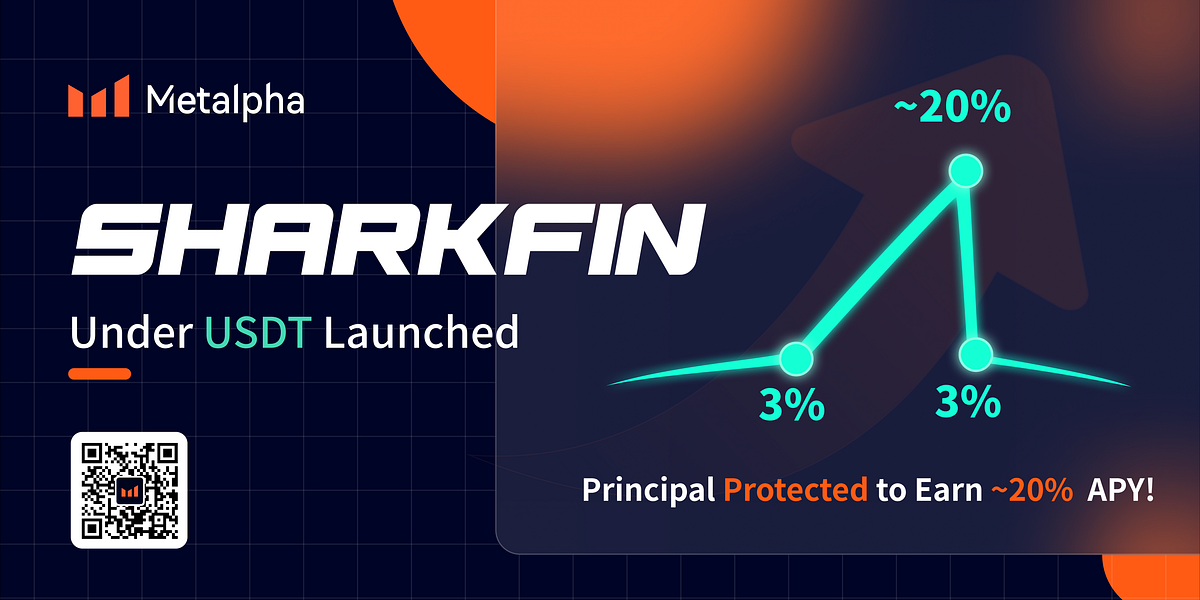 Metalpha SharkFin — Earn up to ~20% APY | by Metalpha | Medium