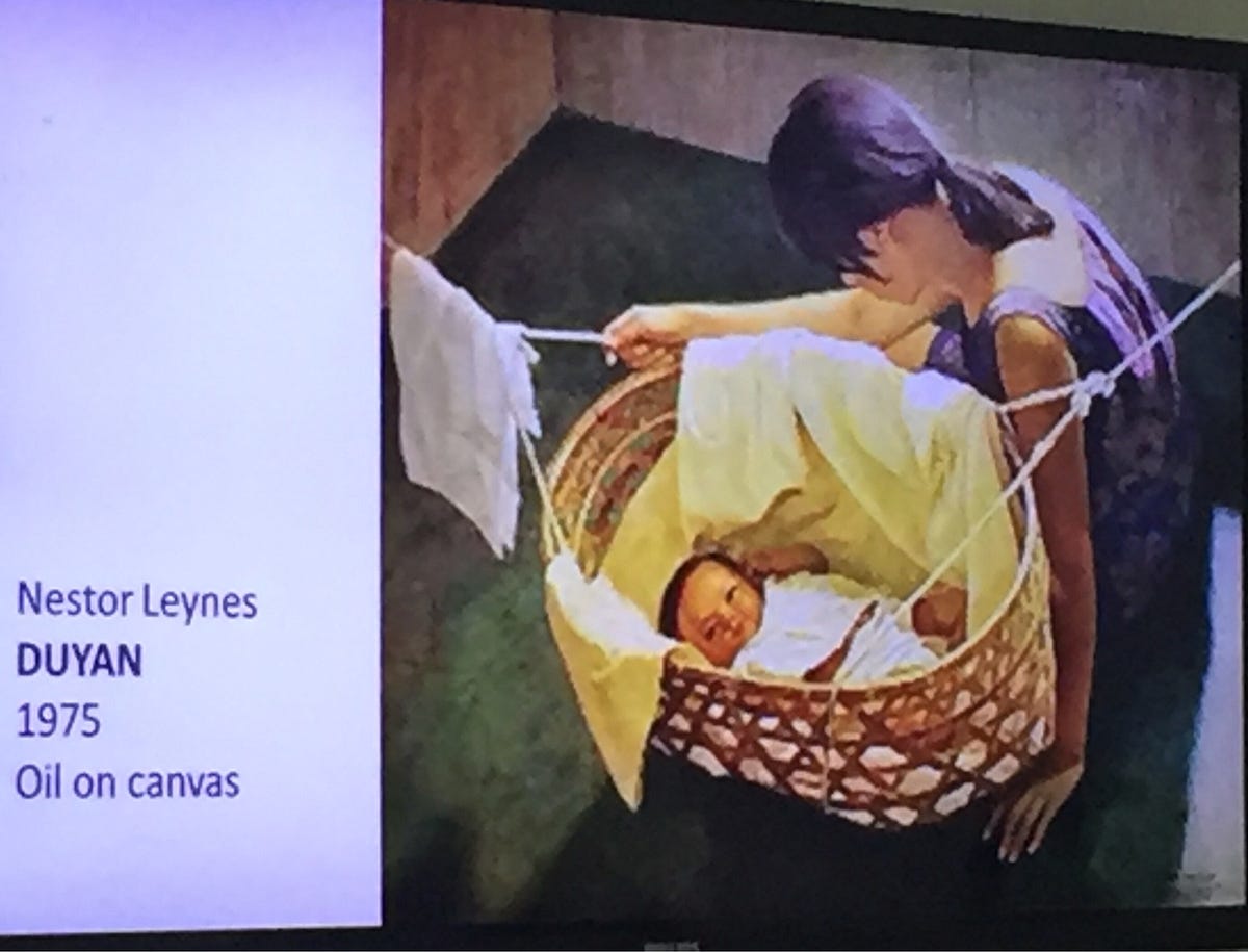 IA#9 Deriving Meaning. This is “Duyan” by Nestor Leynes. This… | by Renz Christopher Uy | Medium