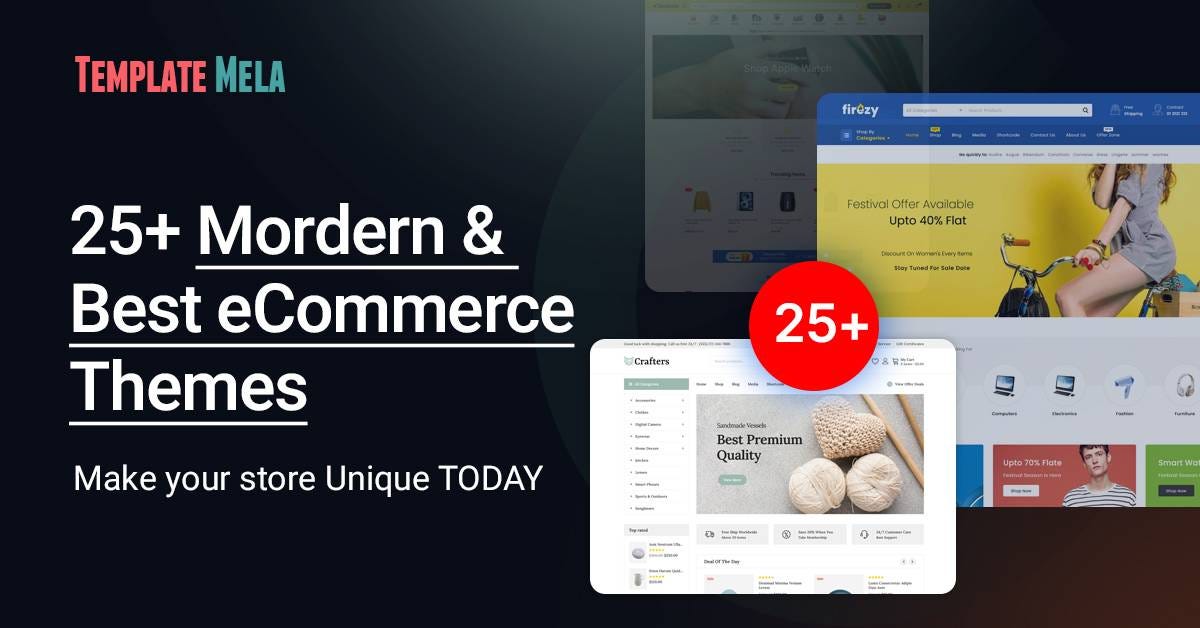 25+ Modern & Best eCommerce Themes: Make Your Store Unique TODAY! | by ...