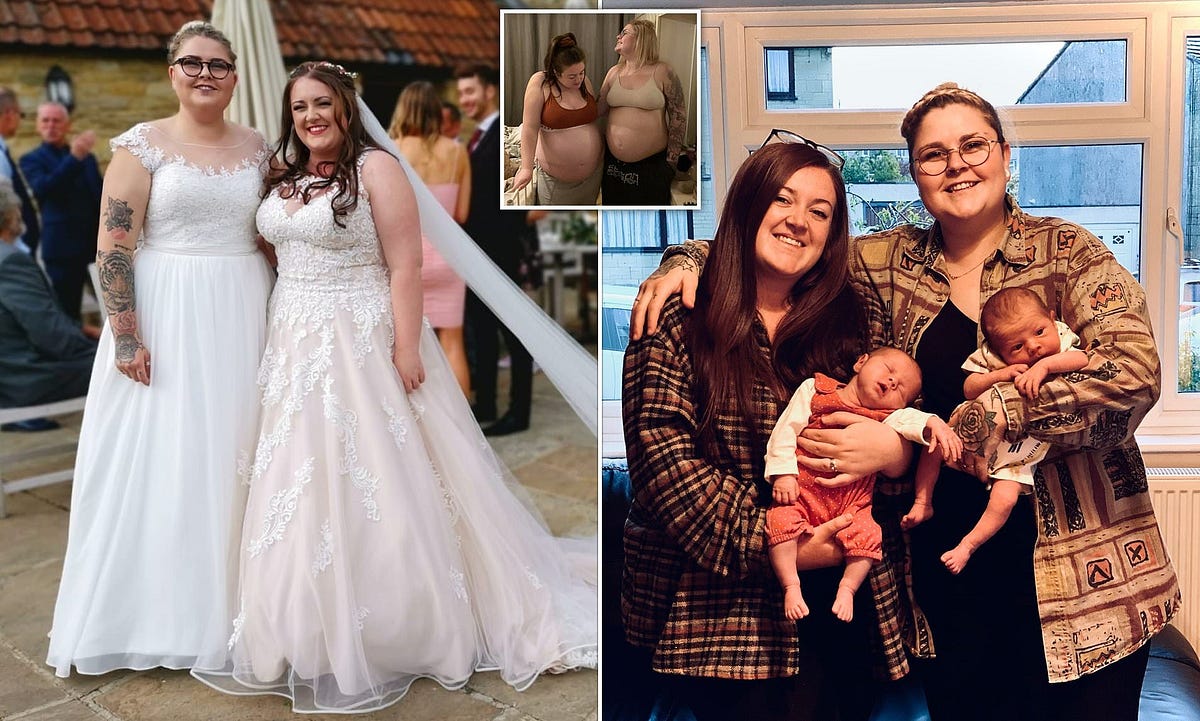 A story of joy: Two LGBT+ women became pregnant from the same donor and ...