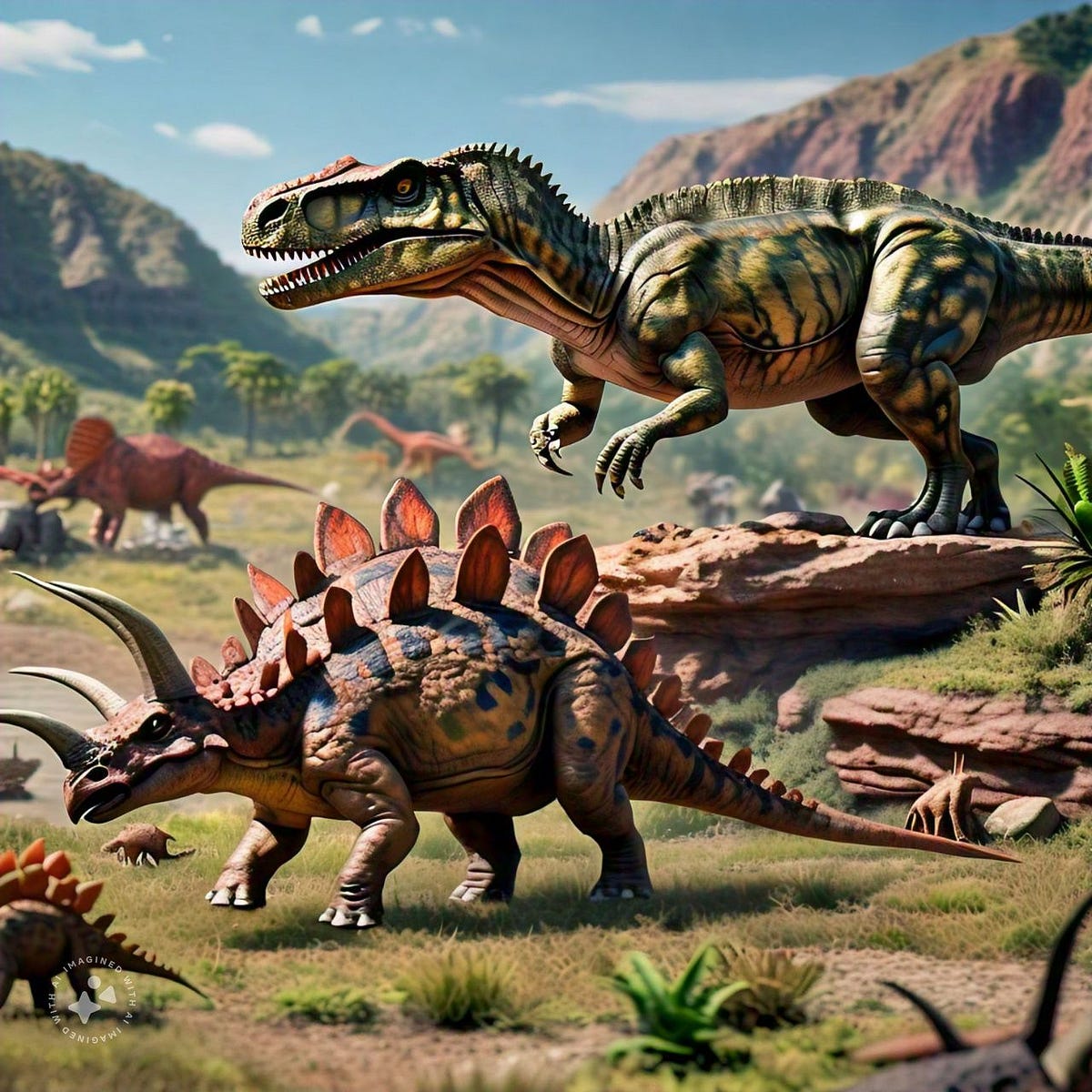 Dinosaurs, a diverse group of reptiles, lived between approximately 230 ...