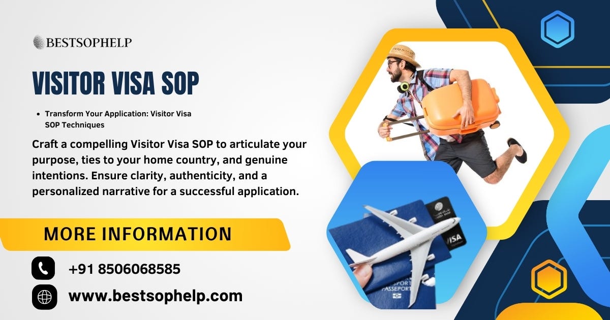 Transform Your Application: Visitor Visa SOP Techniques | by Bessophelp ...