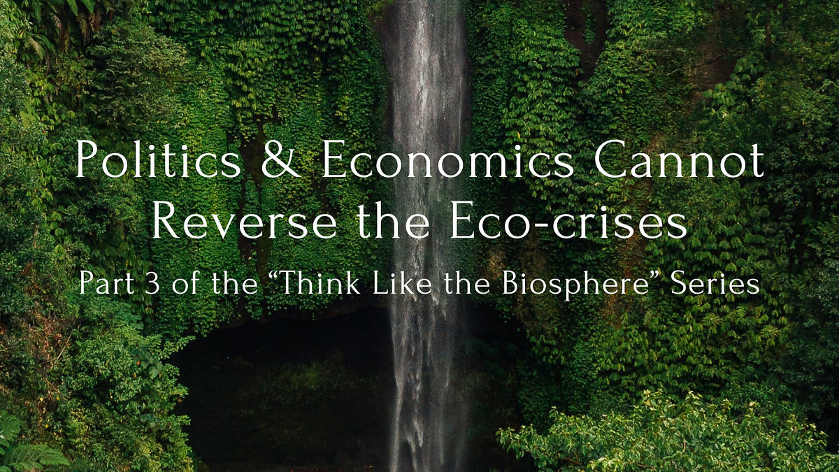 Politics & Economics Cannot Reverse the Eco-crises | by Erik Kvam | Dec ...
