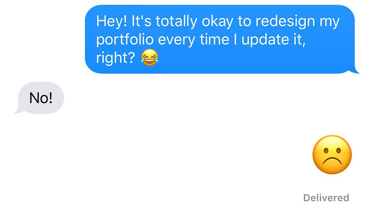 Hey designer! Have you redesigned your portfolio yet? | by Dalia | UX ...