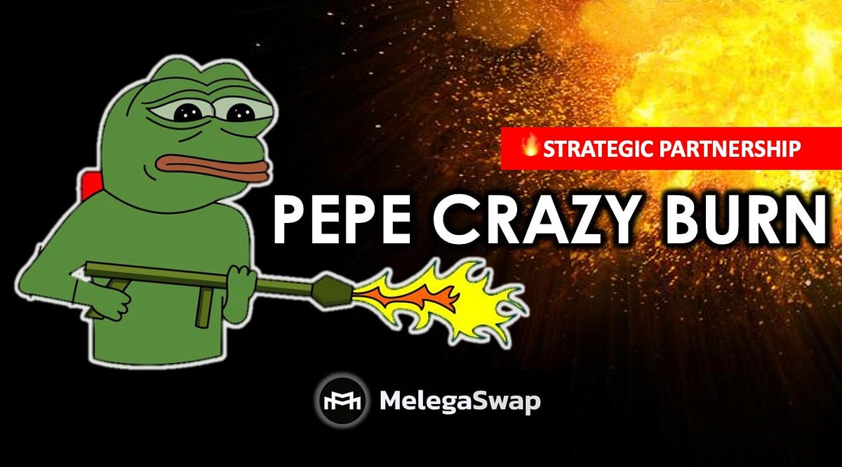 Melega Finance Partners with PEPE Crazy Burn for Fair Launch on Gempad ...
