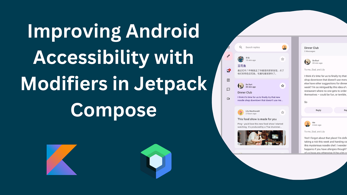 Accessibility with Modifiers in Jetpack Compose:MCodePub | by Laxmi kant | MCodePub | Medium