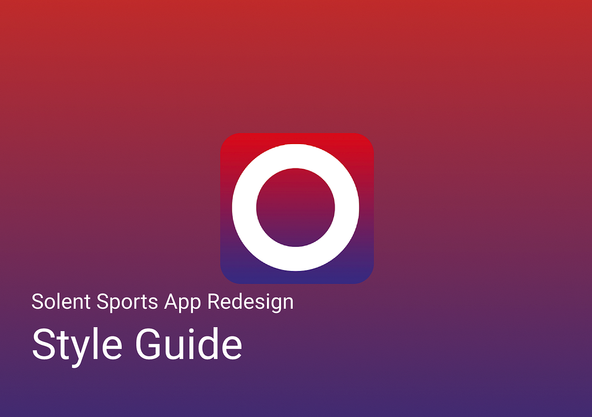 Solent Sports App: Redesign and adding new features | by Rudolfo Gorka ...