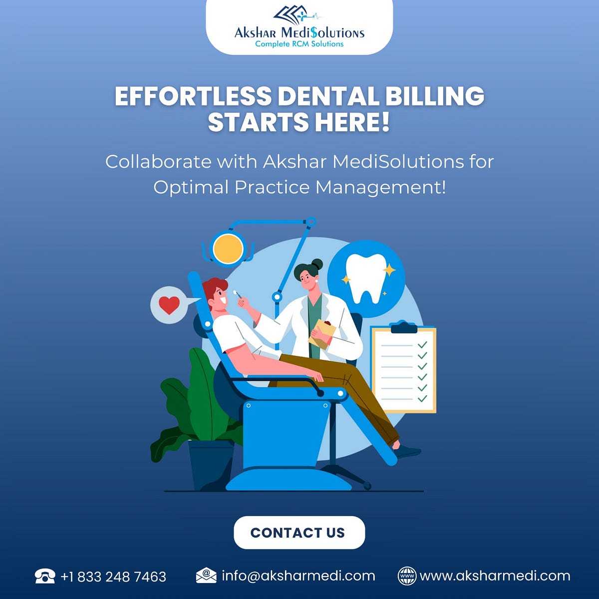 Effortless Dental Billing Starts Here! - Akshar Medisolutions - Medium