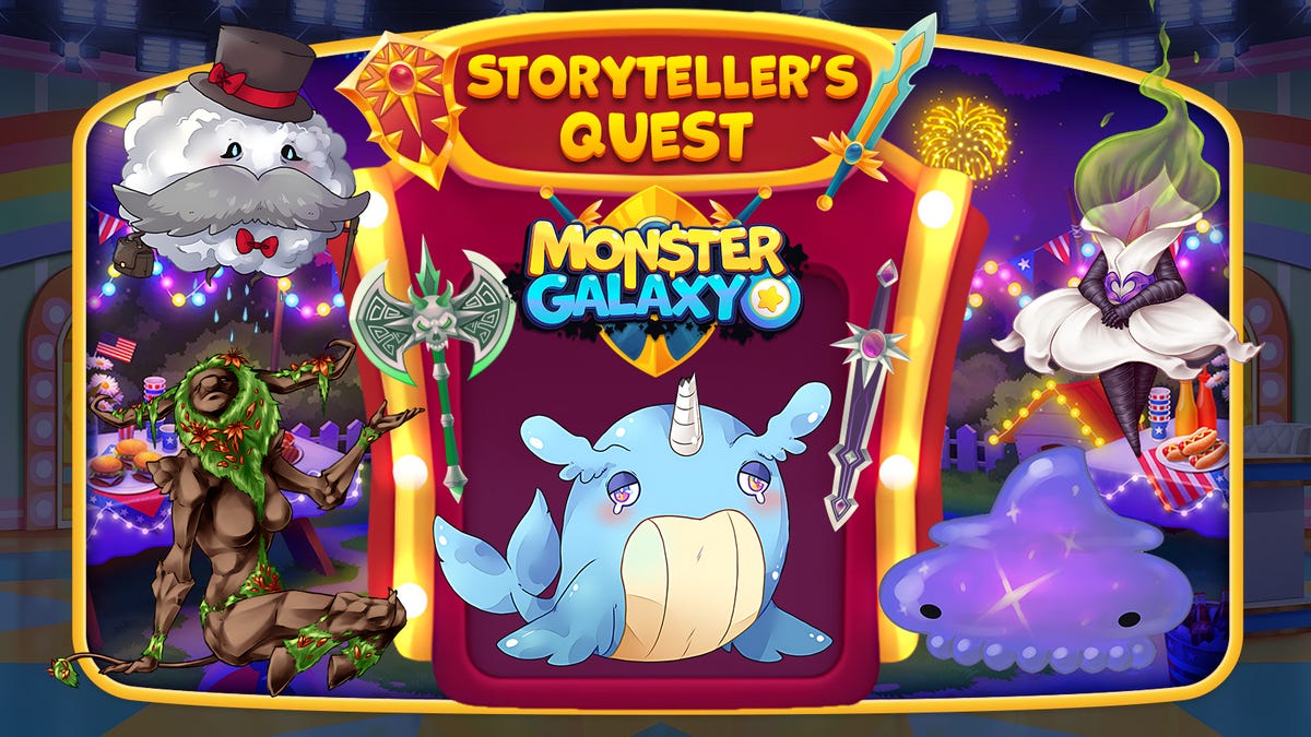 Monster Galaxy P2E — The Storyteller’s Quest: A Cosmic Carnival Contest ...