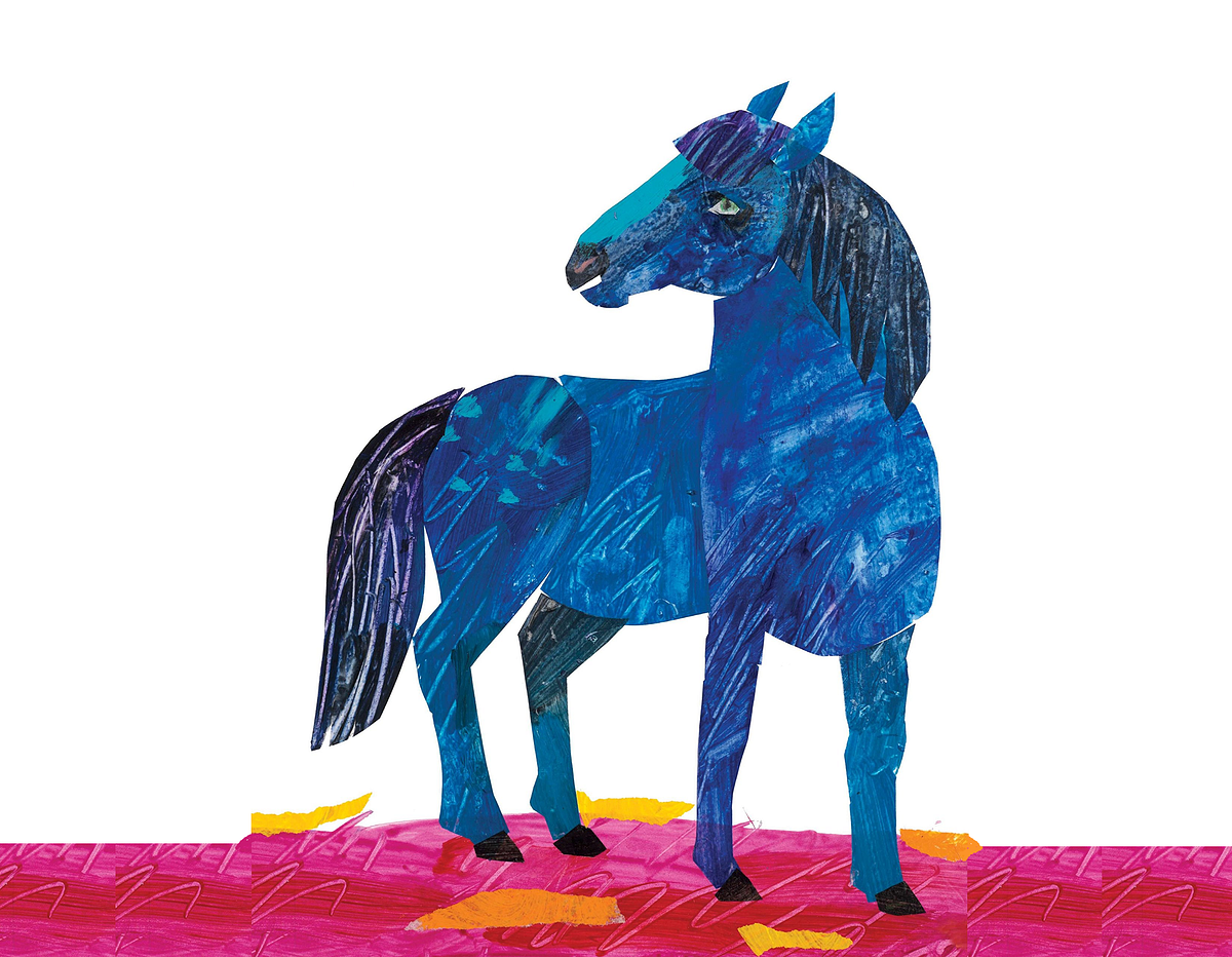 Caballo Azul Eric Carle