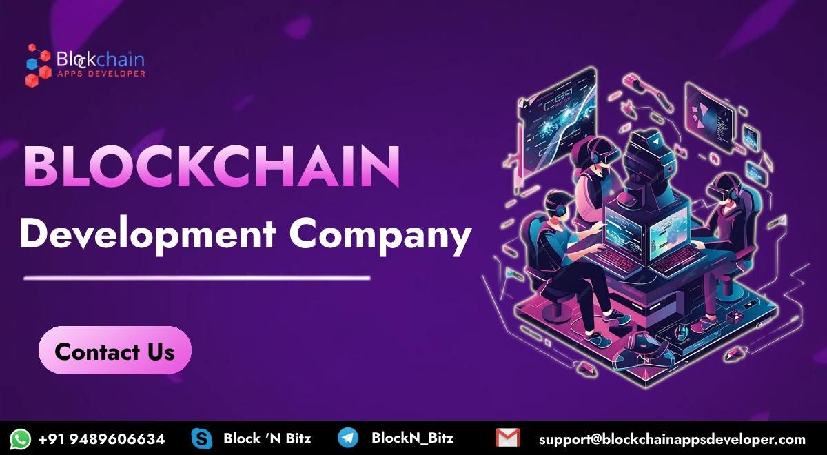 Blockchain Development Company — BlockchainAppsDeveloper | by Clarawilson | Jul, 2024 | Medium
