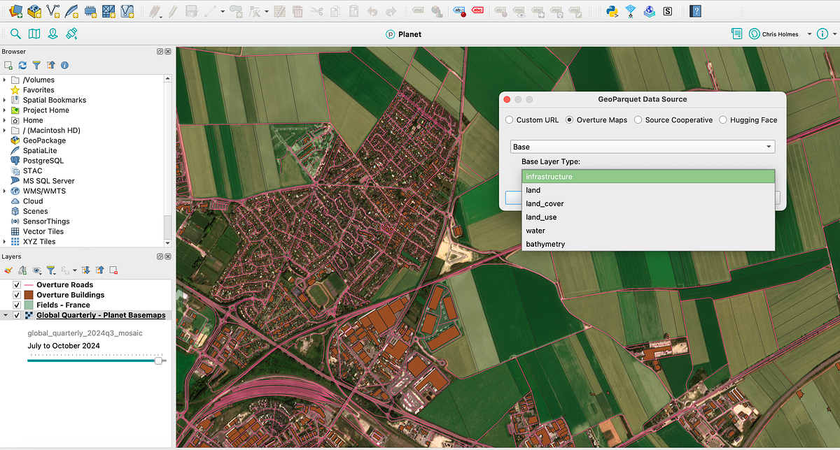 A deep dive into GeoParquet Downloader QGIS Plug-in | by Chris Holmes ...