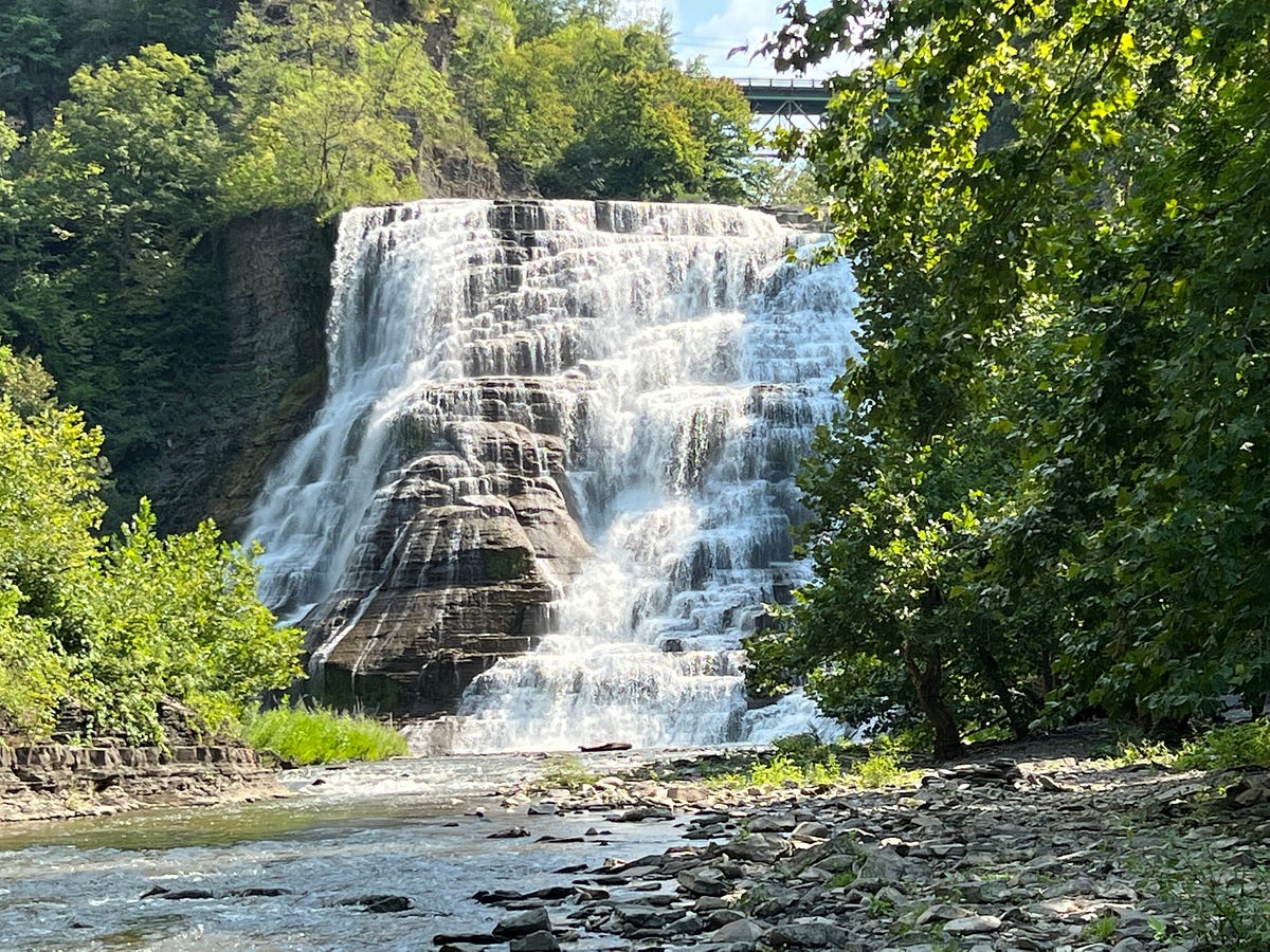 An Amazing Waterfall in Downtown Ithaca | by Julia A. Keirns ...
