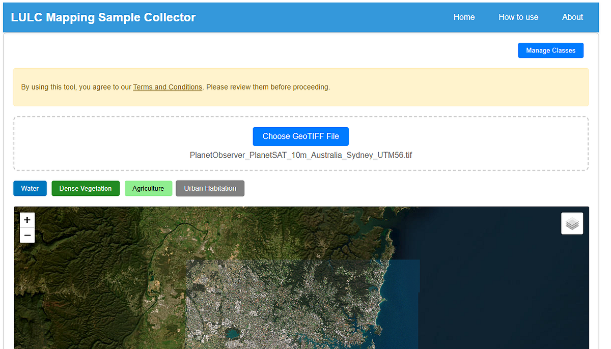 LULC Mapping Sample Collector: Simplifying Training Data Collection for ...