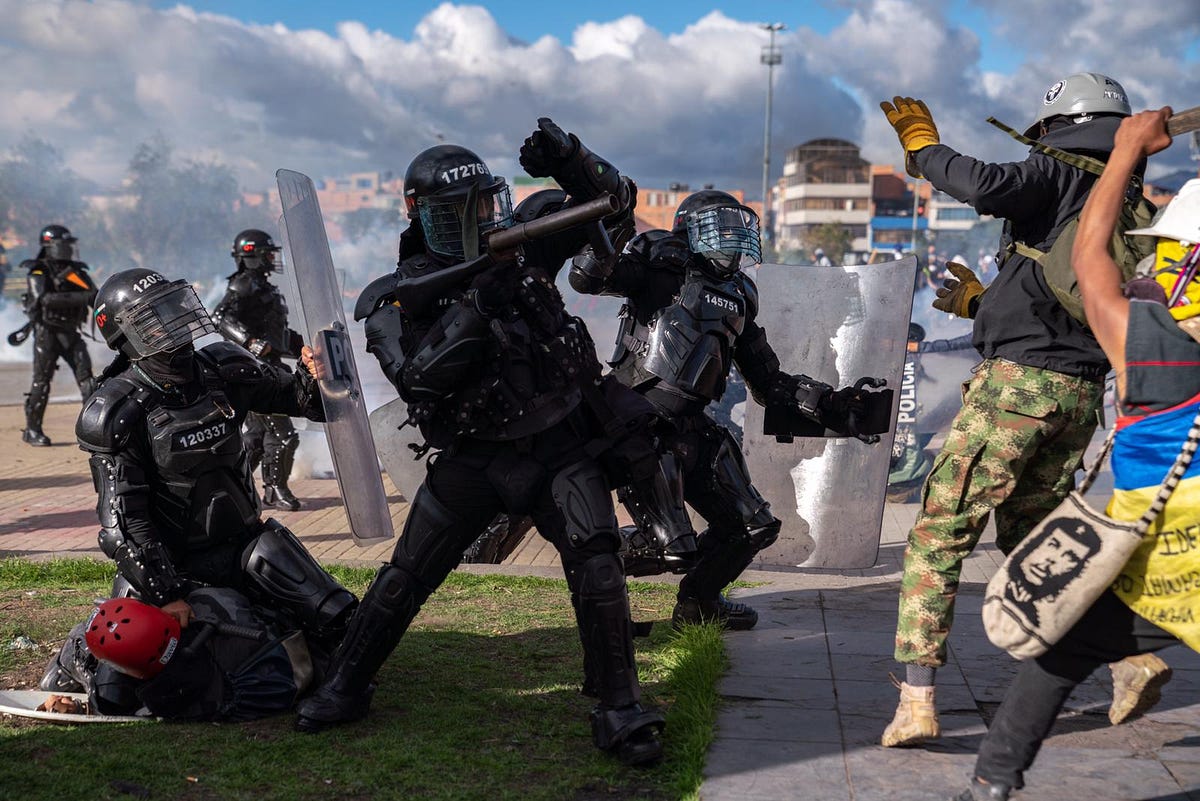 Meet ESMAD, the deadly Colombian riot police protesters want abolished ...
