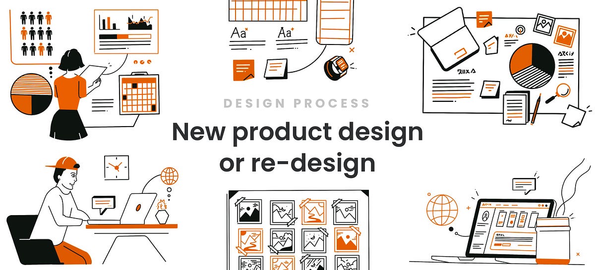 Design process: New product design or re-design | by Akhil Komath ...