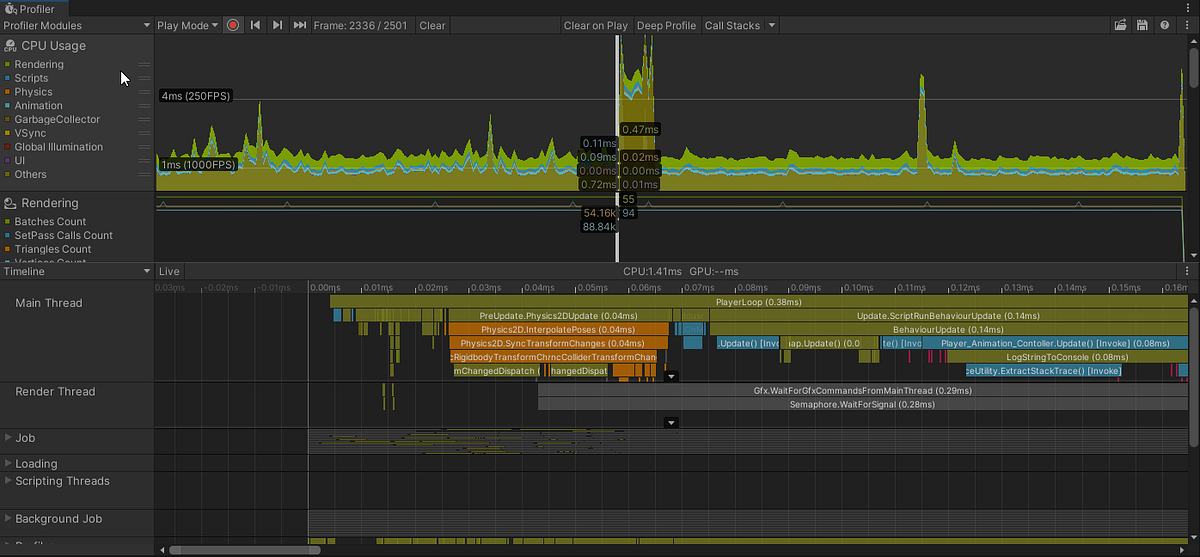 Getting Started with Unity Profiler for Optimization | by Valdarix Games | Medium