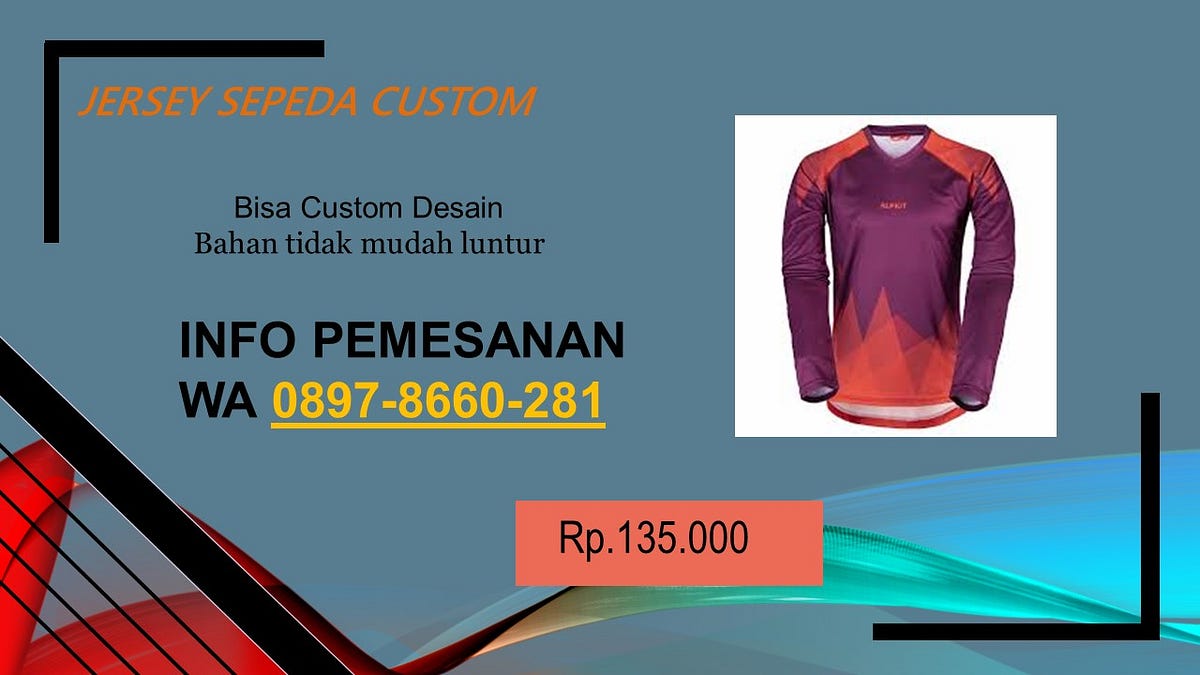 0897–8660–281 |Jersey Sepeda Mtb Custom | by Jasa Sublime Printing ...