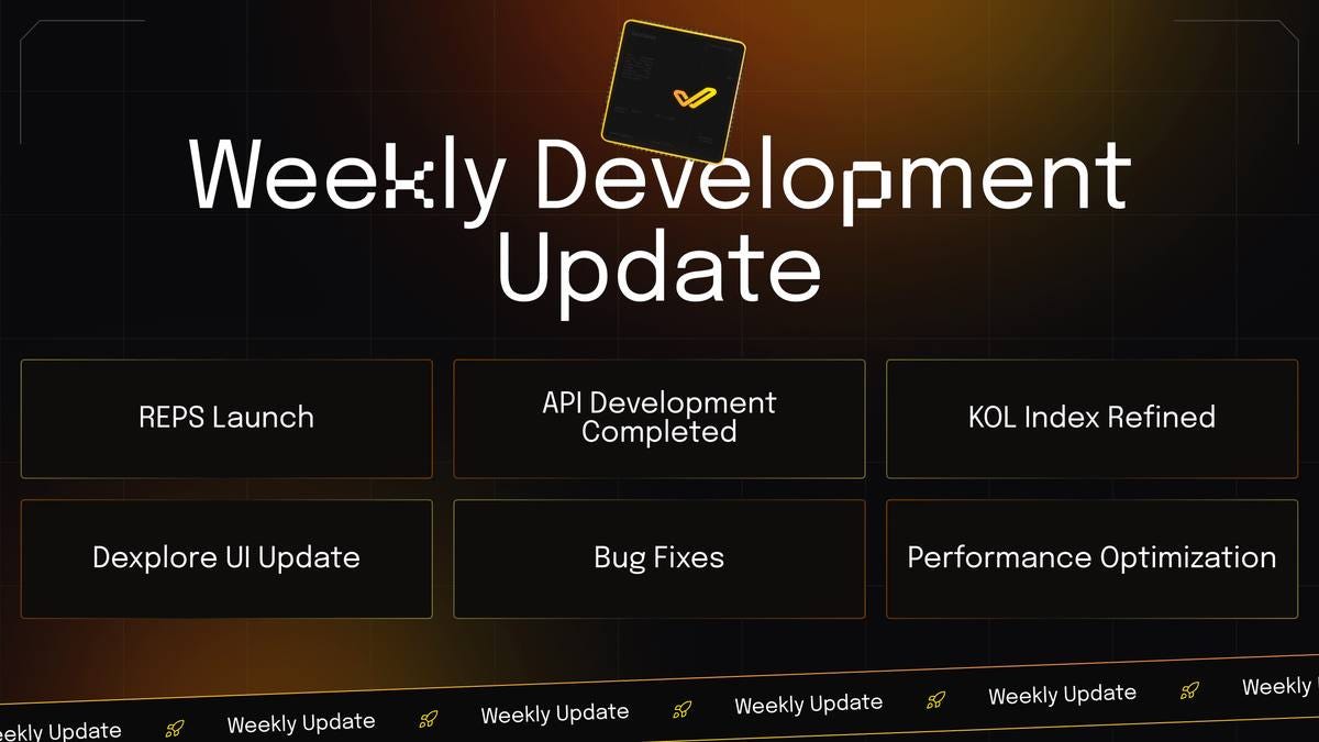 State of the Project: DexCheck weekly development update #15 | by ...