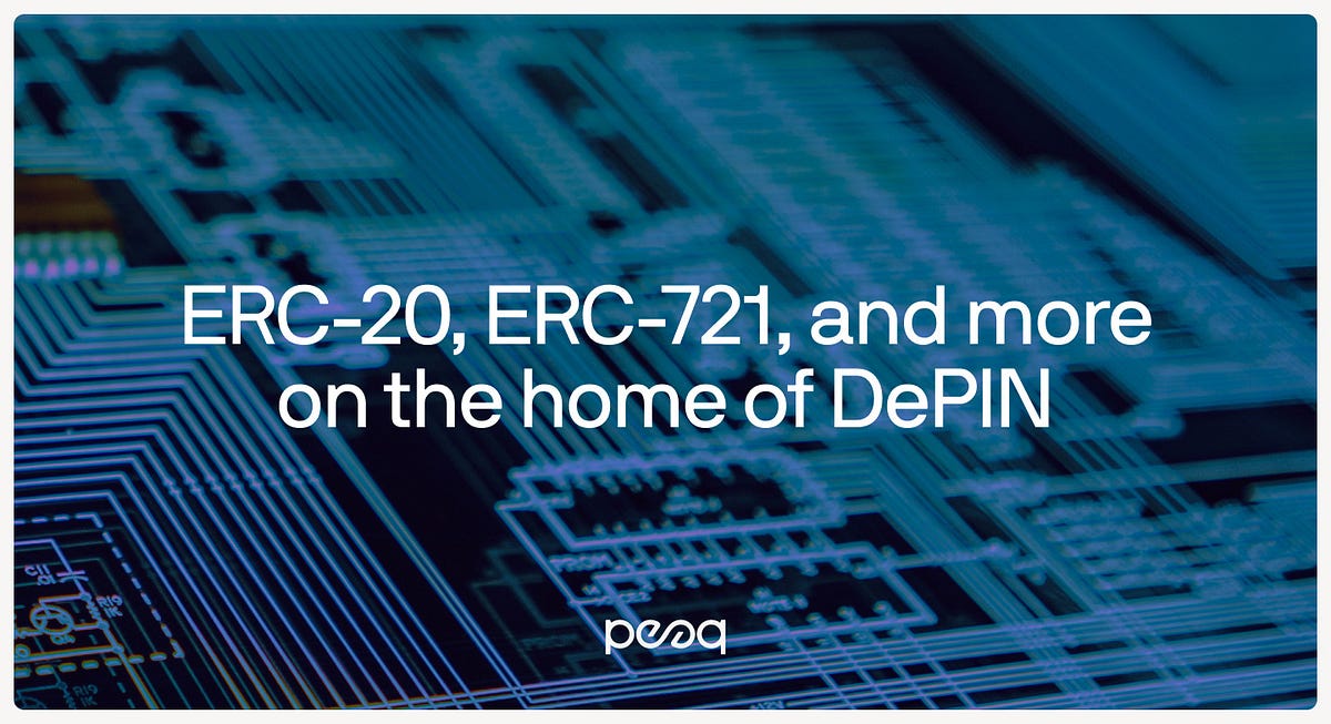Standar token Ethereum pada peaq. https://www.peaq.network/blog ...