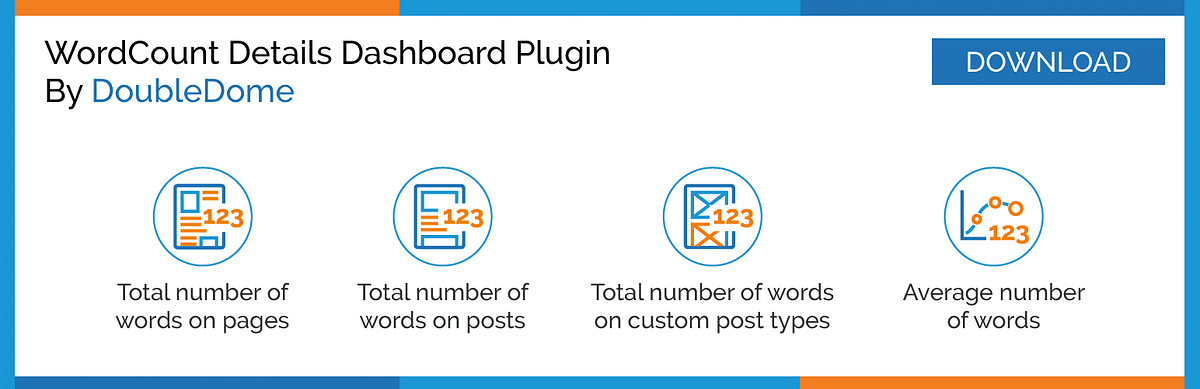 Doubledome’s Word Count Plugin for WordPress Gives Real-Time Word Count Stats | by DoubleDome ...
