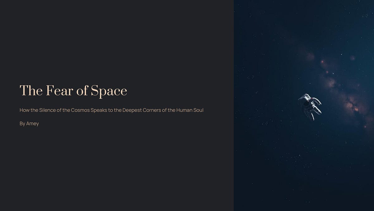 🌌 The Fear of Space: Cosmic Horror, Liminality, and the Silence of ...