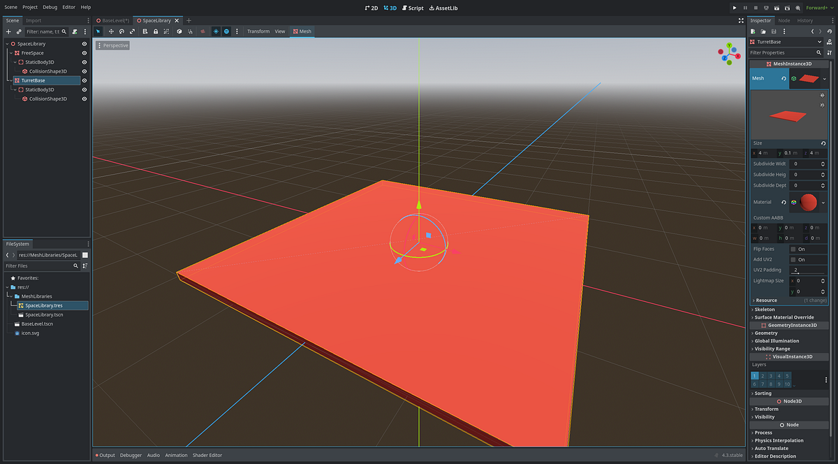 Building Worlds Faster: Learning Mesh Libraries and GridMaps in Godot 4 ...