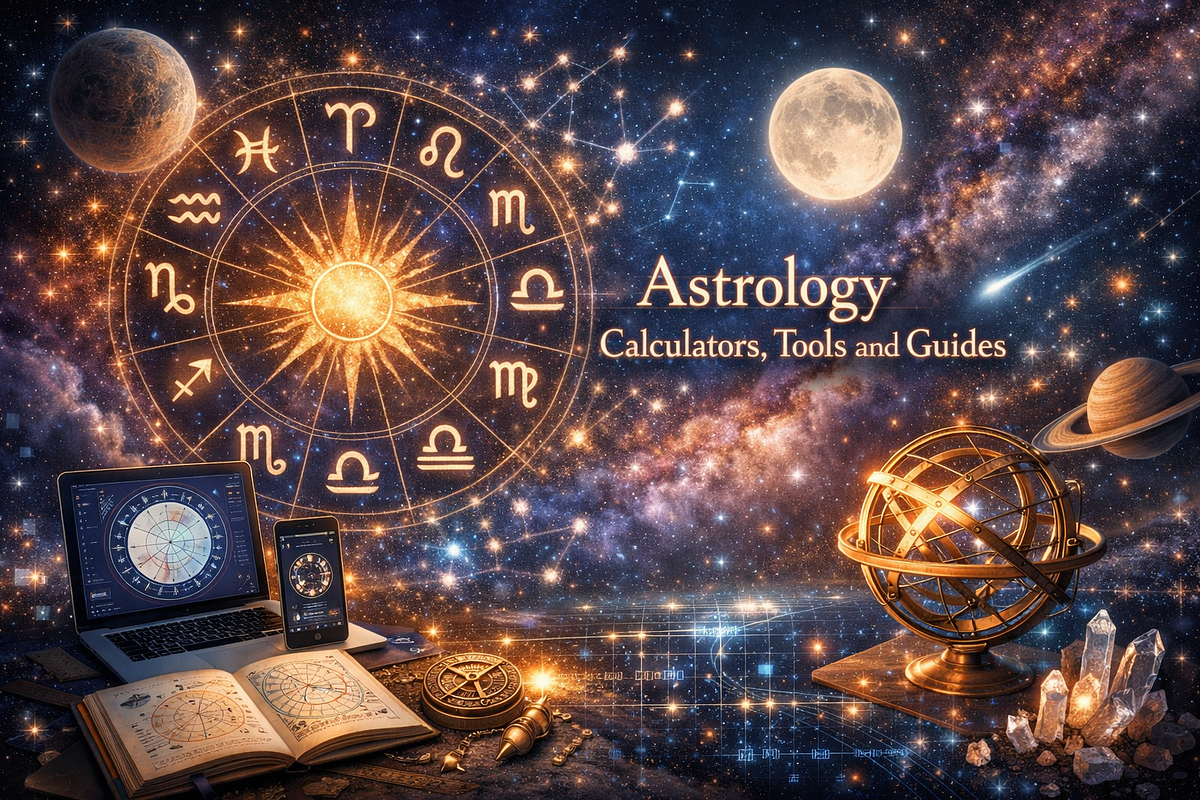 NEW! Astrology Calculators, Tools and Guides 🌌 | by Hermes Astrology ...
