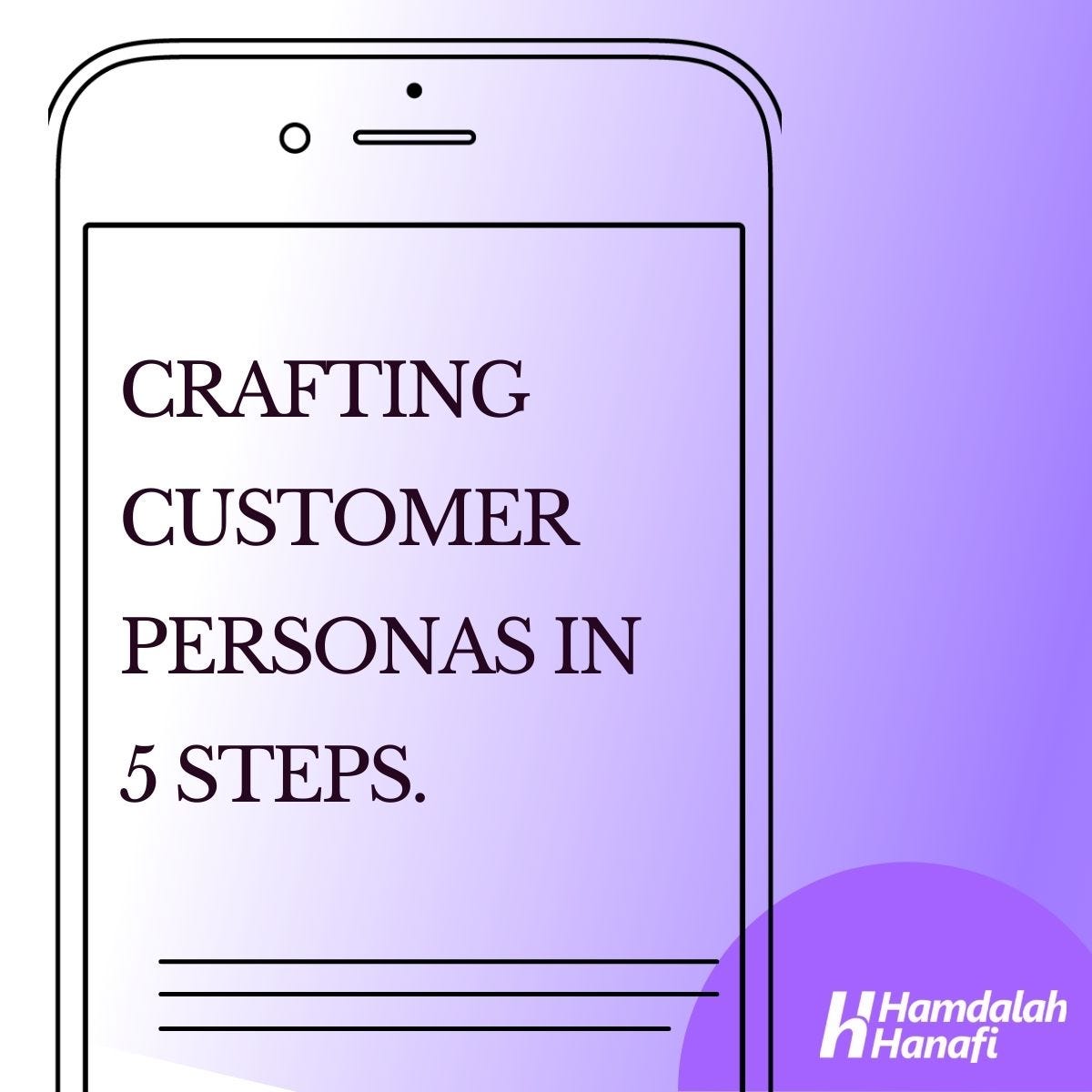 CRAFTING CUSTOMER PERSONAS IN 5 STEPS. | by Hanafi Hamdalah | Jun, 2023 ...