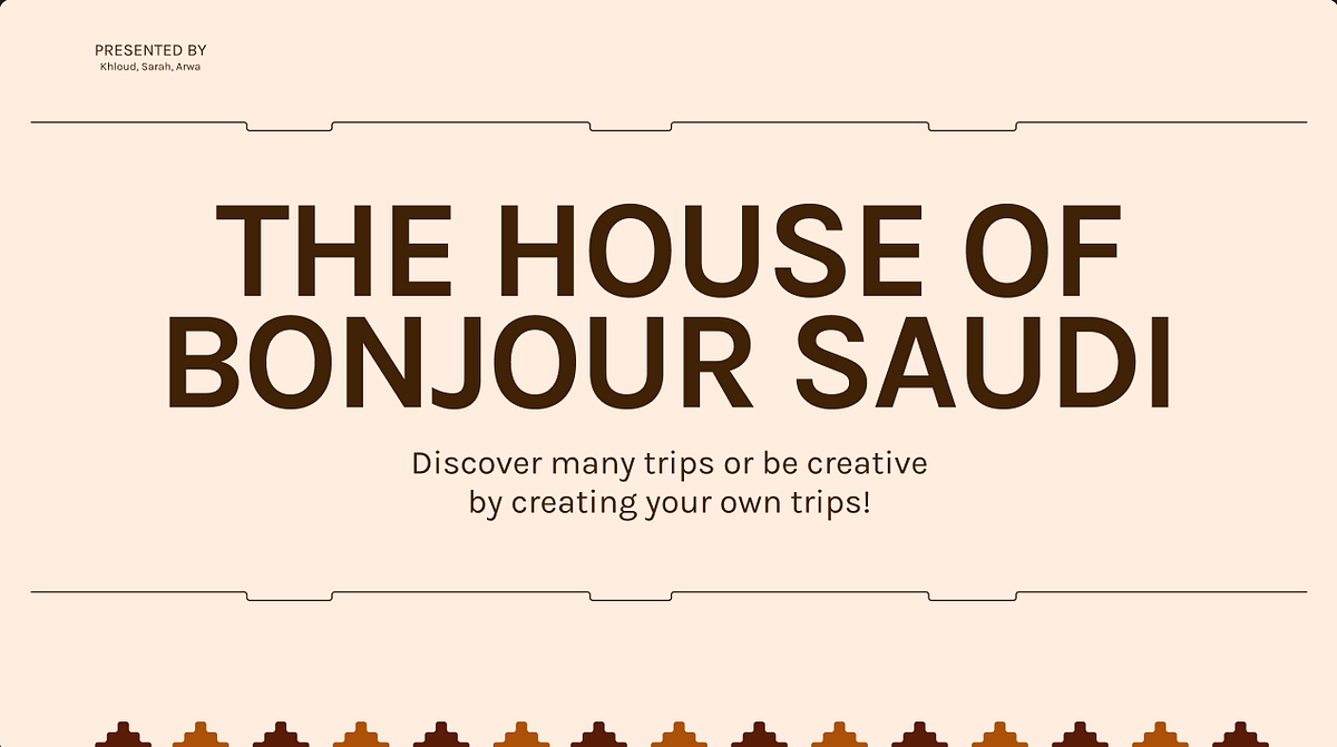 Bonjour Saudi House: Designing an Authentic Saudi Cultural Experience ...
