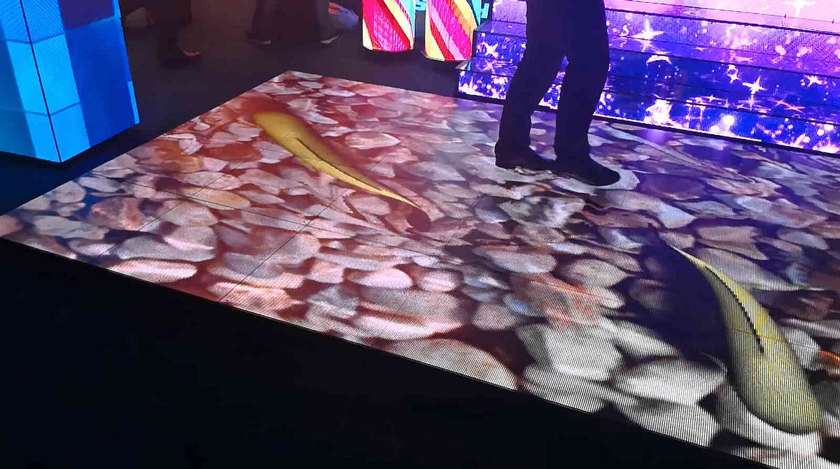 Jive And Get Your Interactive Floor LED Screen Now! - Colorlight-LED ...