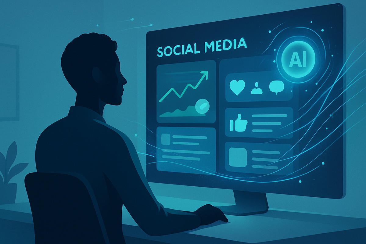 AI in Social Media Marketing. Automate Posts, Engagement, and Growth ...