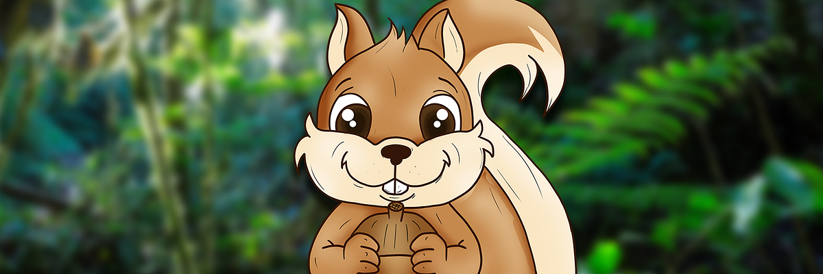 Just a squirrel chasing a $NUT. Whilst generically a solitary creature ...