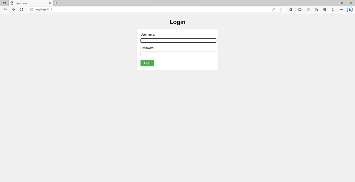 Building a Simple User Logging Form with Express and MongoDB | by Thavi ...