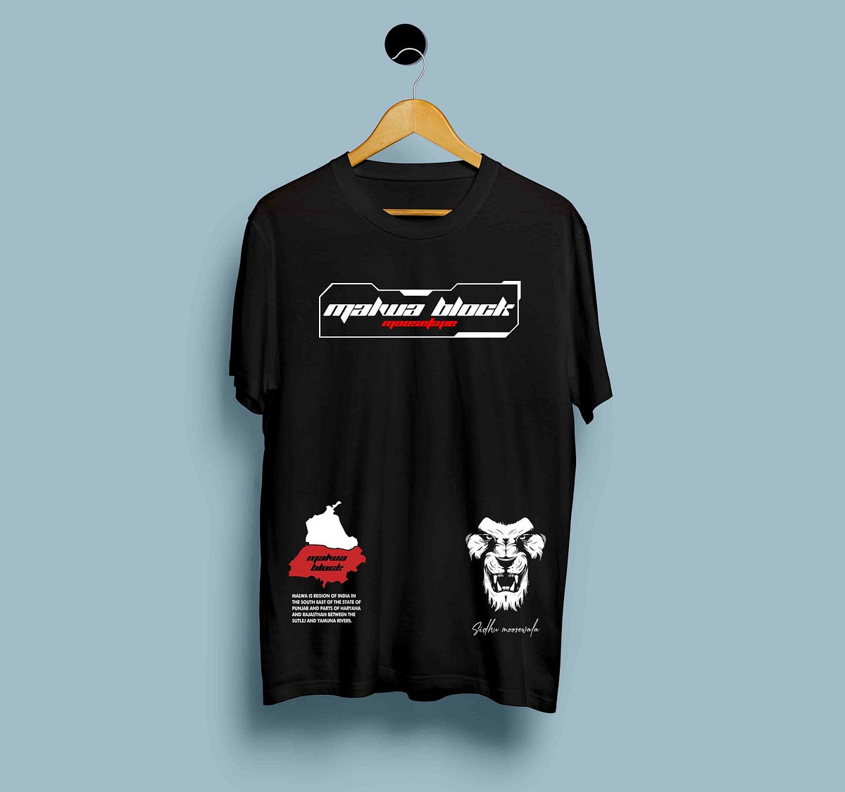 Malwa Block T Shirt — Punjabi Adda - Punjabi Adda - Medium