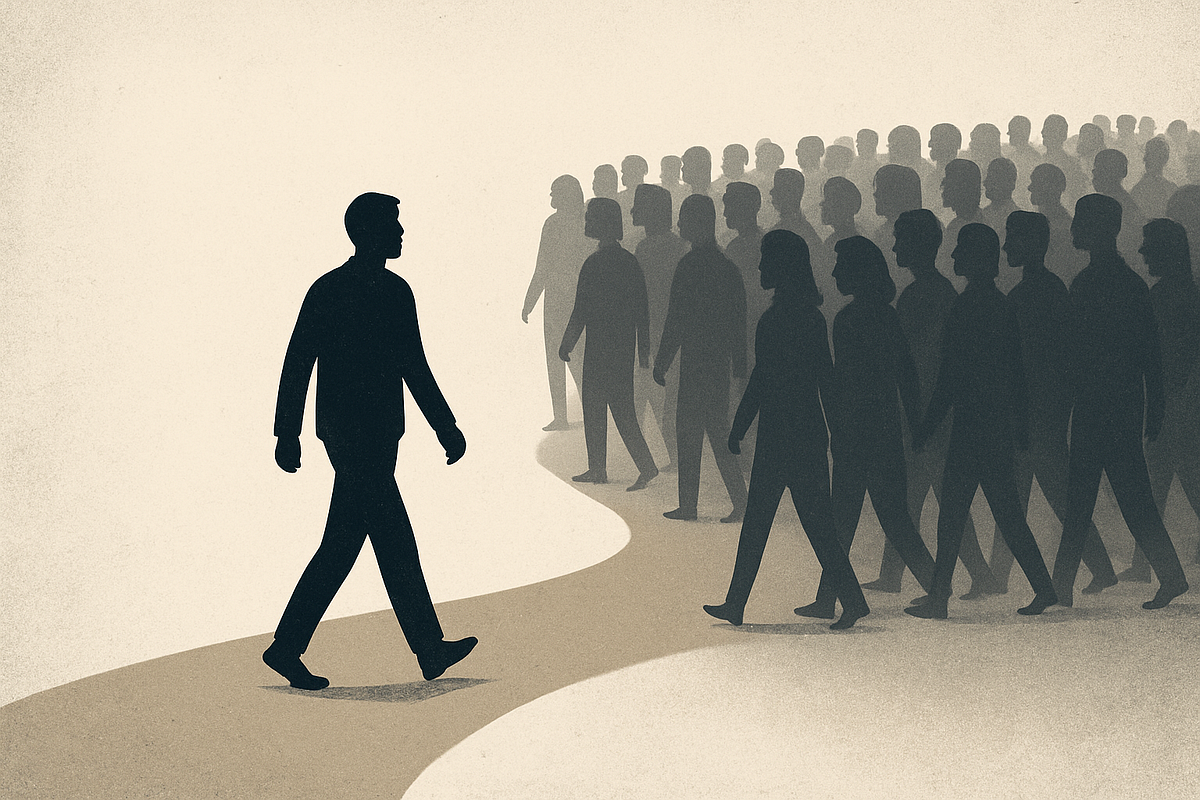 The Courage to Walk Your Own Path | by Valentina | Medium