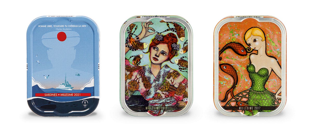 The hidden beauty of sardine tin packaging | by Stephany Damyanova ...